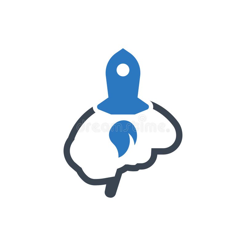 Idea generator icon stock vector. Illustration of solution - 174679066