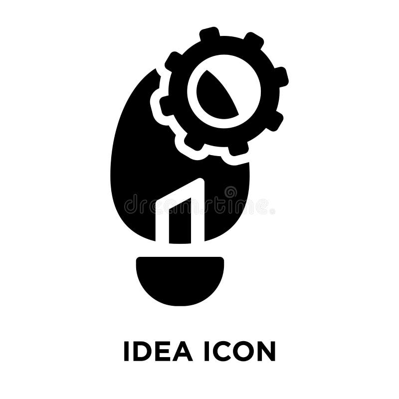 Idea IconÂ Vector Isolated on White Background, Logo Concept of Stock ...