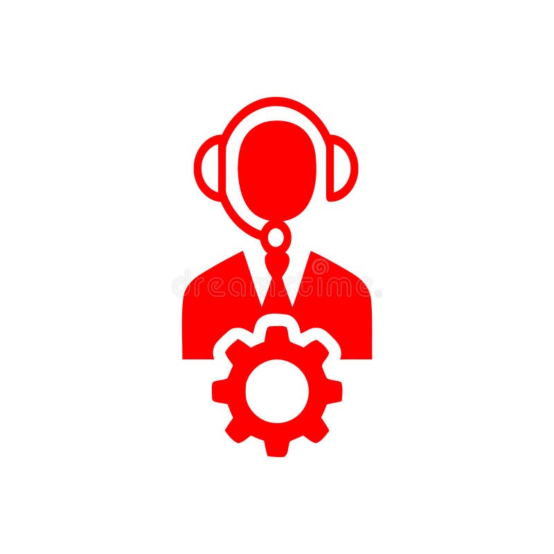 Business Creative Idea Solutions Red Icon Stock Vector - Illustration ...