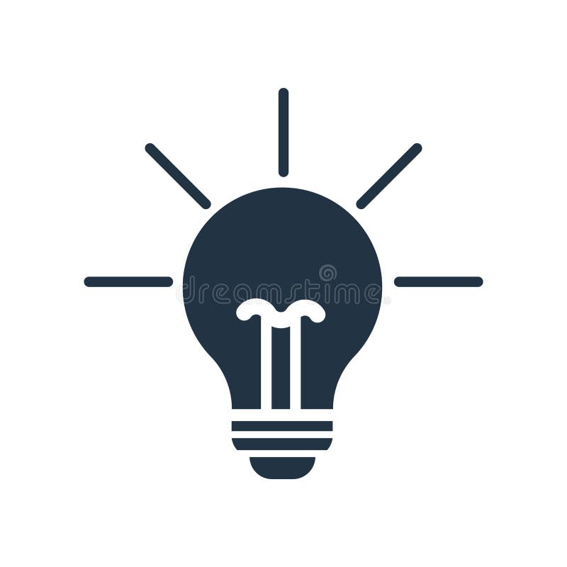Idea Icon Vector Isolated on White Background, Idea Sign Stock Vector ... Idea Icon Vector Isolated on White Background, Idea Sign Stock Vector ...