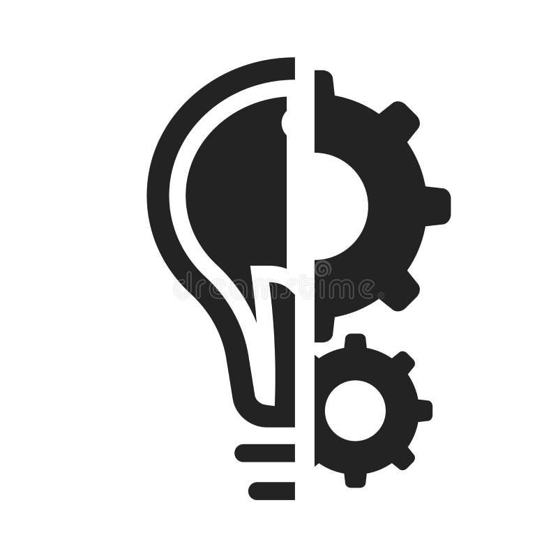 Idea Icon Vector Sign and Symbol Isolated on White Background, Idea ...