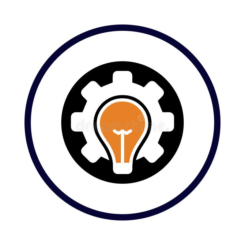 Idea, Innovation, Bulb, Gear, Creative Innovation Icon Stock Vector ...