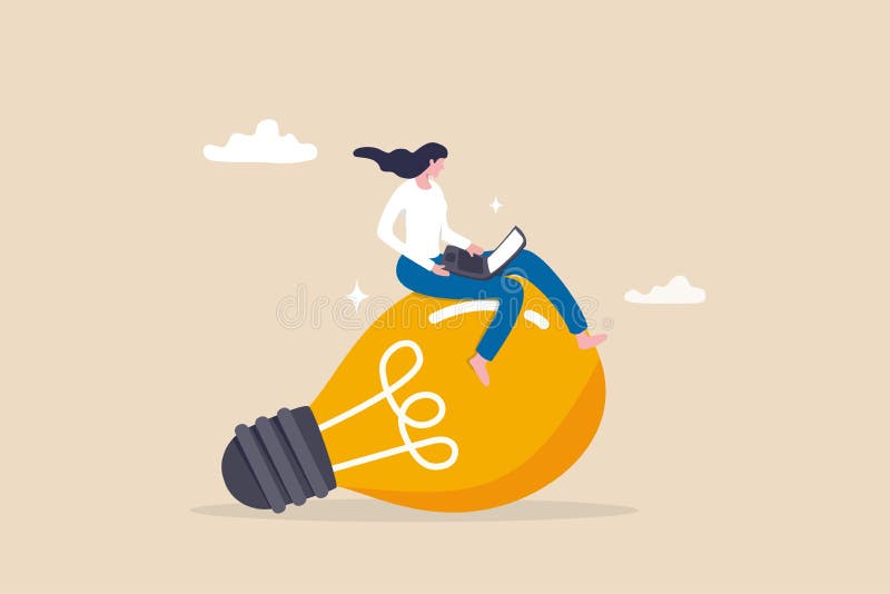 Idea or Innovation To Success, Inspiration or Solution To Solve Work ...