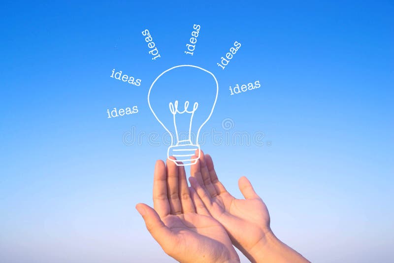 Concept Skyline, Man Digging Mountain for Inspiration Stock ...