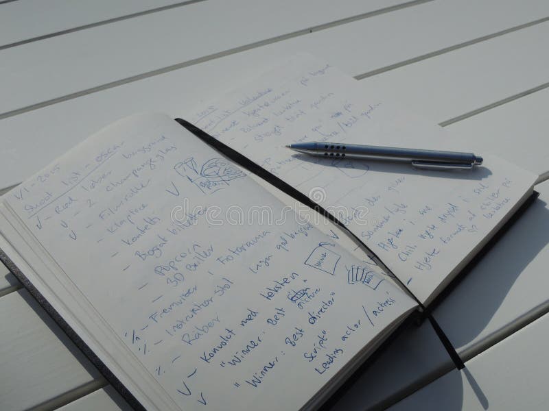 Idea Journal - a Tool for the Creative Mind Stock Image - Image of ...