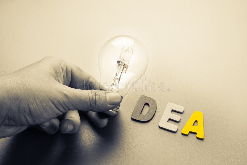 Idea lamp stock image. Image of innovation, article, lamp - 50712529