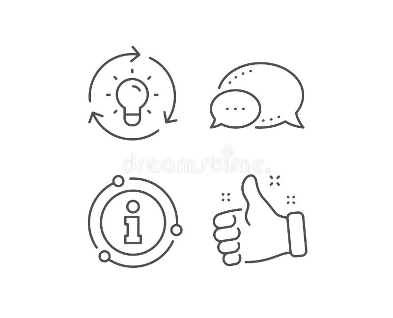 Idea Line Icon. Lightbulb Sign. Core Value. Vector Stock Vector ...