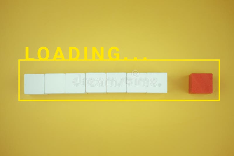 Idea Loading Concept with Hyperspace Suitable for Business Presentation ...