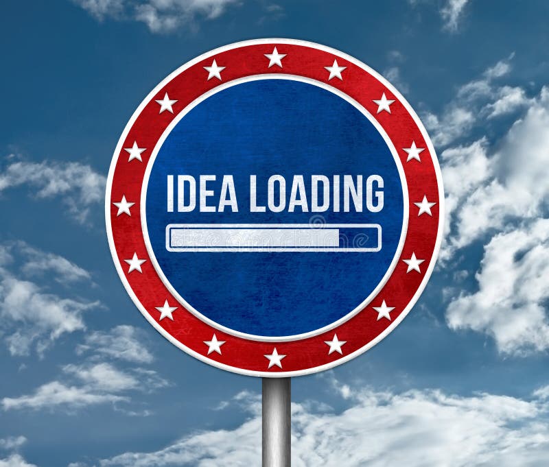 Idea Loading - Loading Process Stock Illustration - Illustration of ...