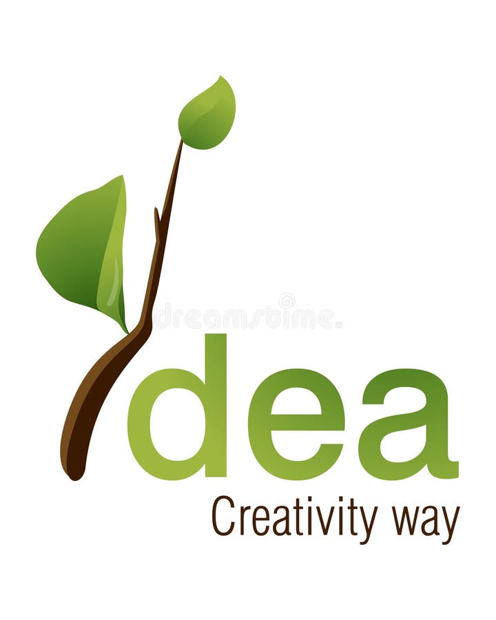 Idea Logo stock vector. Illustration of background, designer - 4687112