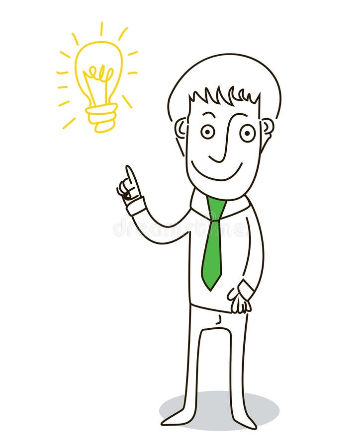 Idea stock vector. Image of contemplation, energy, cartoon - 37939492