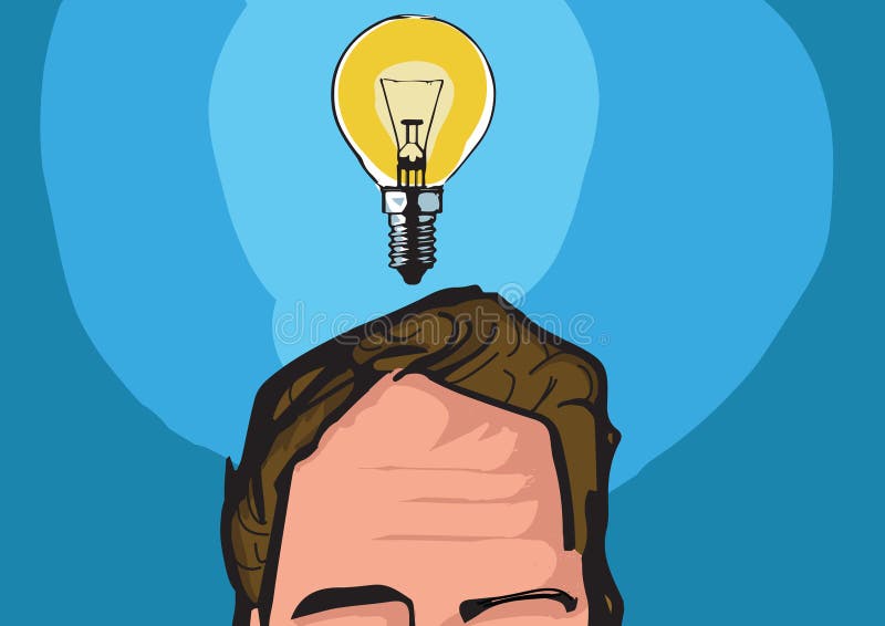 Idea stock illustration. Illustration of inspiration - 69945152
