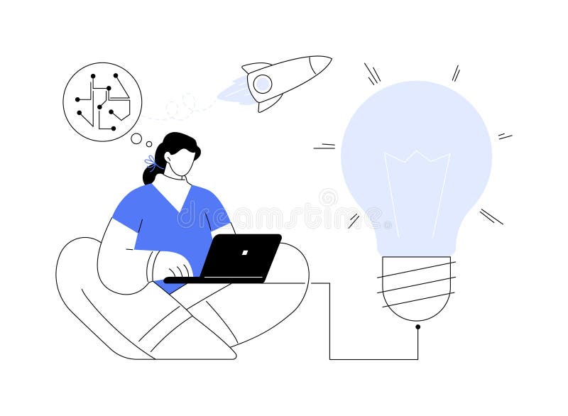 Idea Management Abstract Concept Vector Illustration. Stock ...