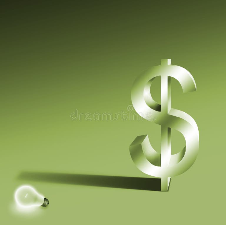 Bulb Bright Smart Money Idea Stock Illustrations – 449 Bulb Bright ...