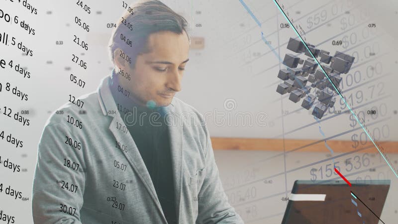 The Idea of the Planning Process and the Work on the Task. the Man is ...