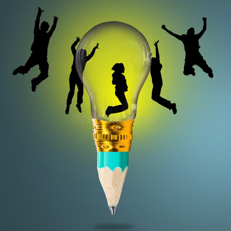 Idea Plant light bulb stock image. Image of lifestyle - 52685469