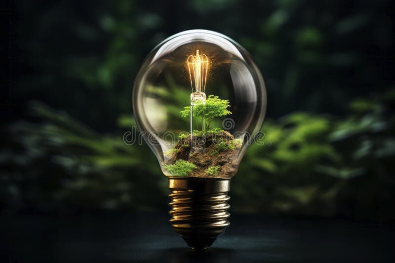 The Idea of Preserving Nature. Generative AI Stock Illustration ... The Idea of Preserving Nature. Generative AI Stock Illustration ...