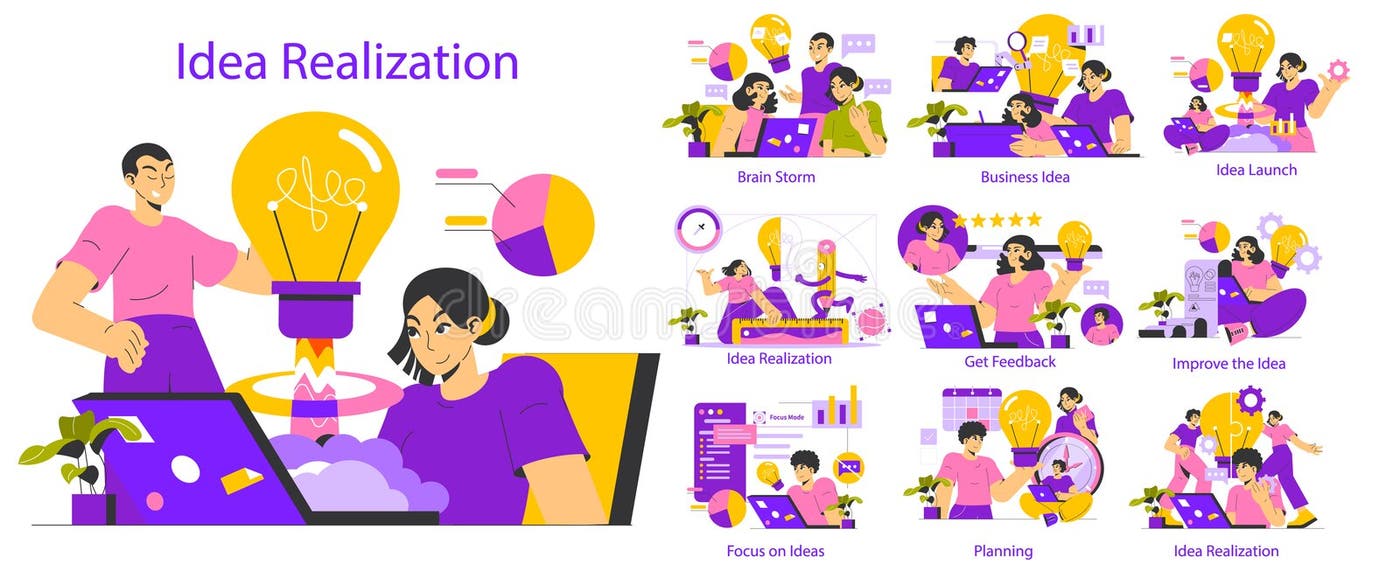 Realization Stock Illustrations – 9,436 Realization Stock Illustrations ...
