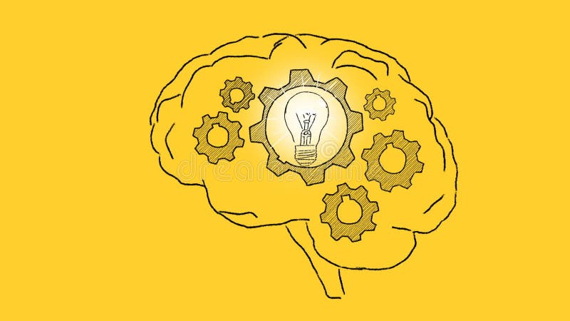 Idea S Generator. Animated Illustration Stock Video - Video of smart ...