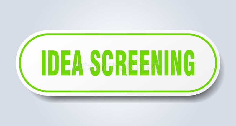 Idea Screening Stock Illustrations – 369 Idea Screening Stock ...