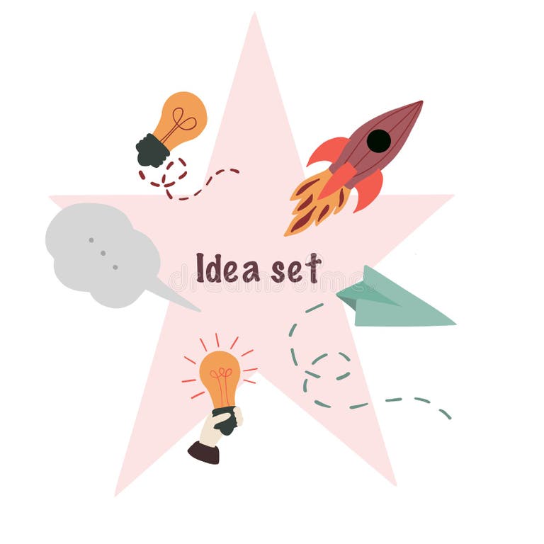 Idea Set Start Up Imagination and Thinking Objects in the Pink Star ...
