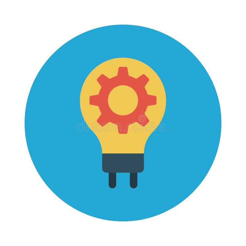 Idea Sharing Reception Vector Flat Icon Stock Vector - Illustration of ...