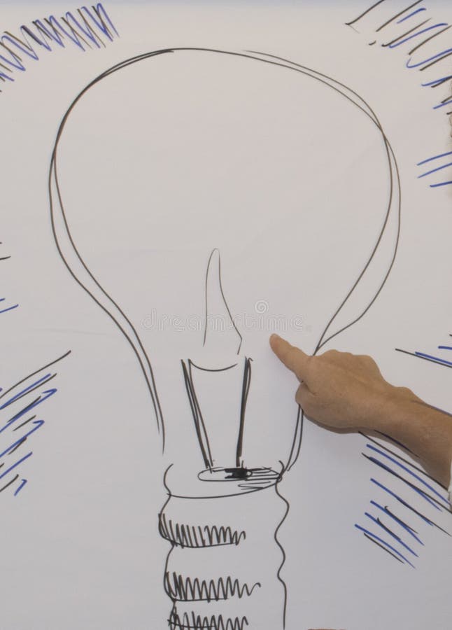 Idea Sign in Project Management Stock Image - Image of market ...