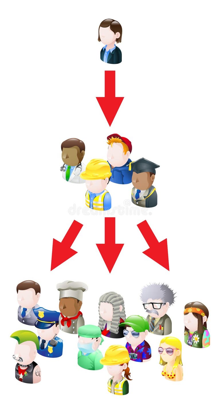 Multiplying People Stock Illustrations – 138 Multiplying People Stock ...