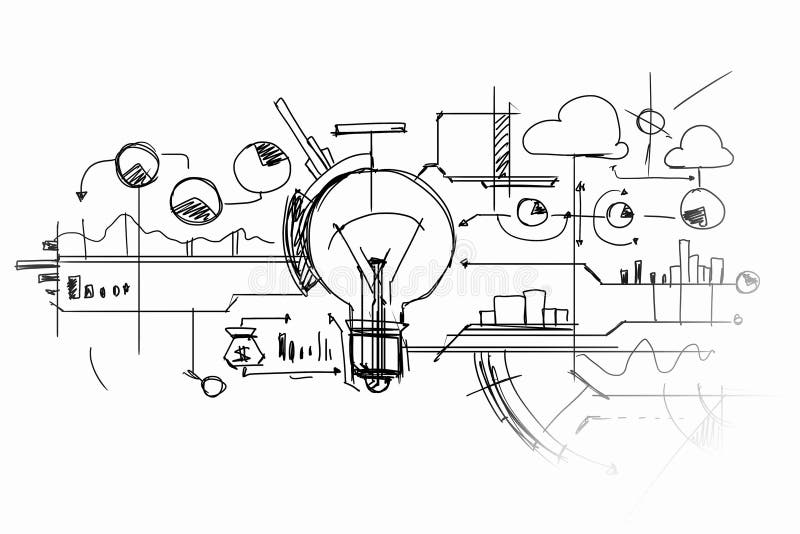 Idea for success achieving stock photo. Image of bulb - 70168842