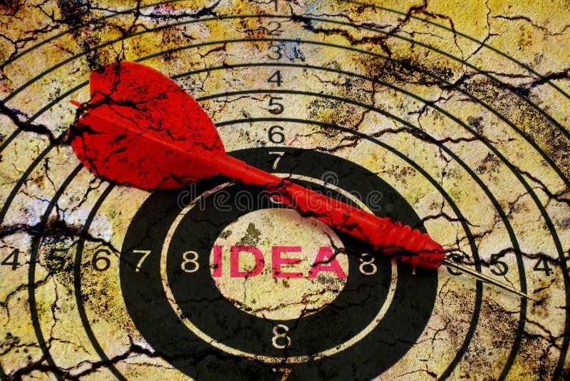 Idea target stock photo. Image of plan, hand, success - 173016392