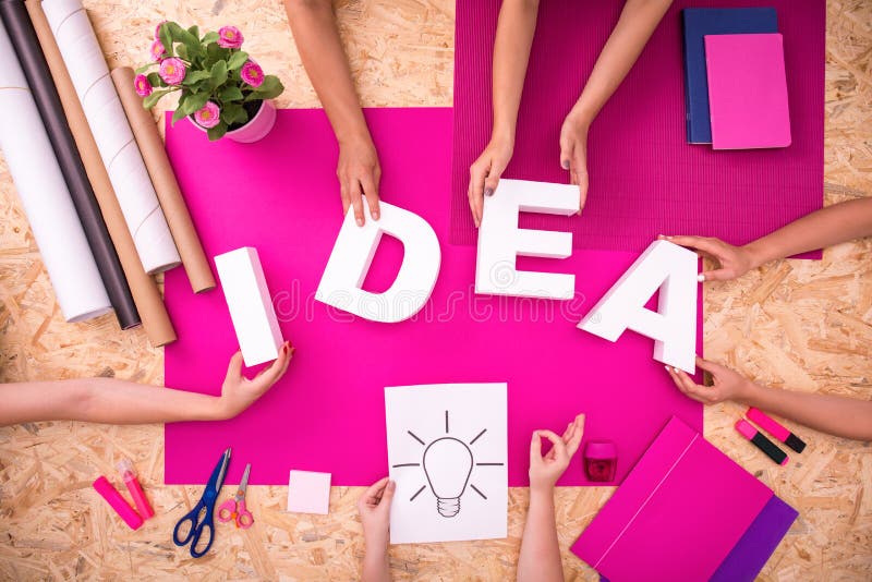 Idea text concept stock image. Image of data, frame, college - 32886917