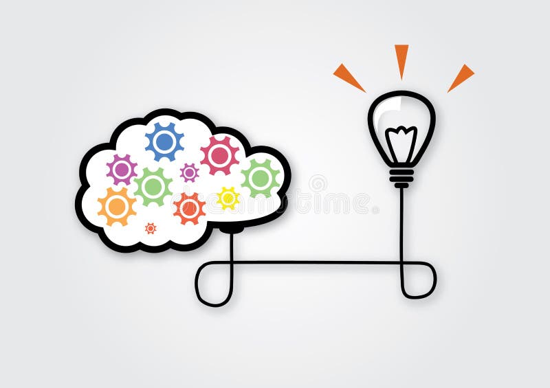 Idea stock vector. Illustration of cartoon, design, concept - 43739097