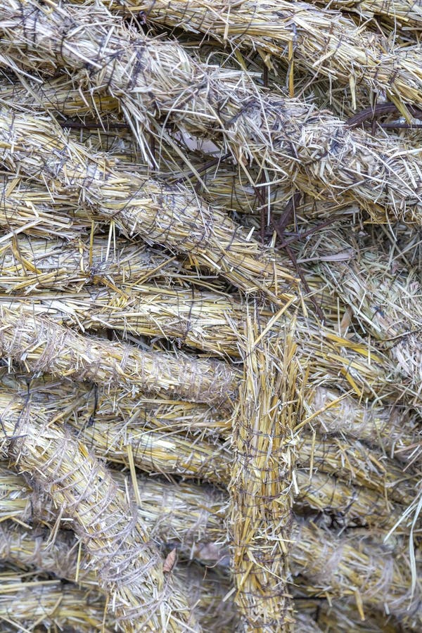 The Idea of Using Dry Grass To Decorate Your Garden or Backyard Stock ...