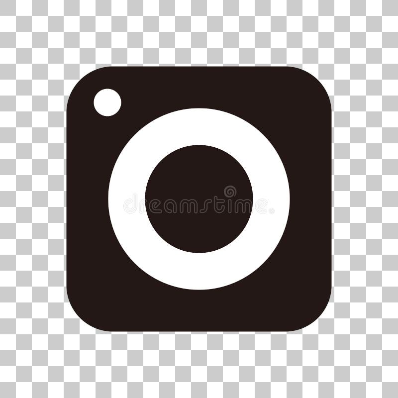Compact Camera Icon. a Simple Vector with a Transparent Background ...