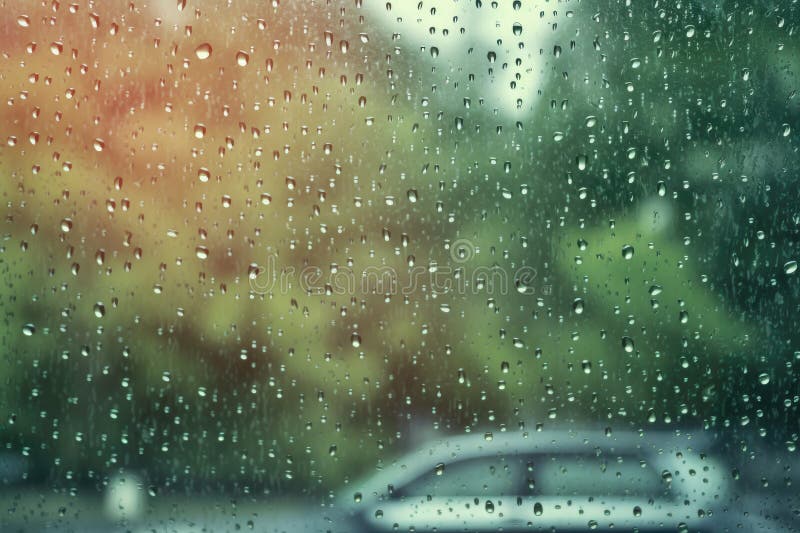 Window Raindrops Background Stock Illustrations – 849 Window Raindrops ...