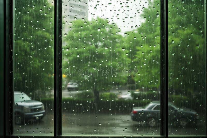 Window Raindrops Background Stock Illustrations – 849 Window Raindrops ...