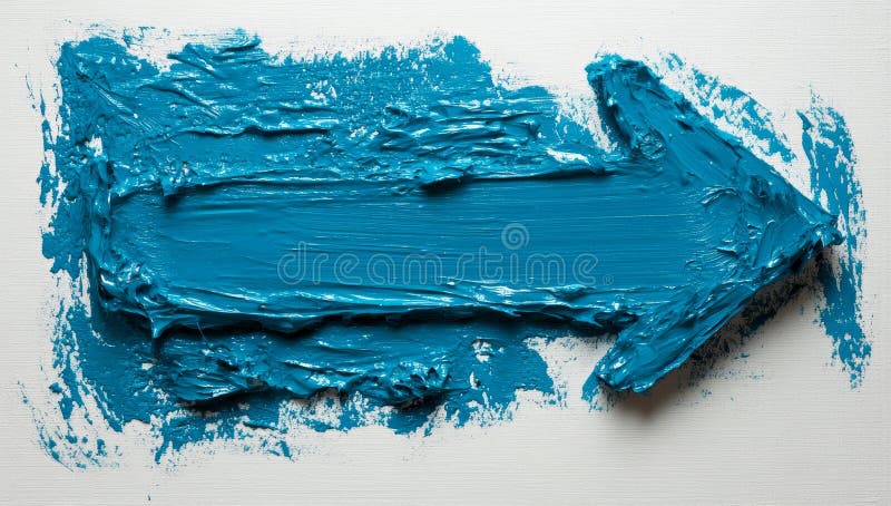 The Ideal Graphic Design Element is a Blue Right Arrow on a Transparent ...