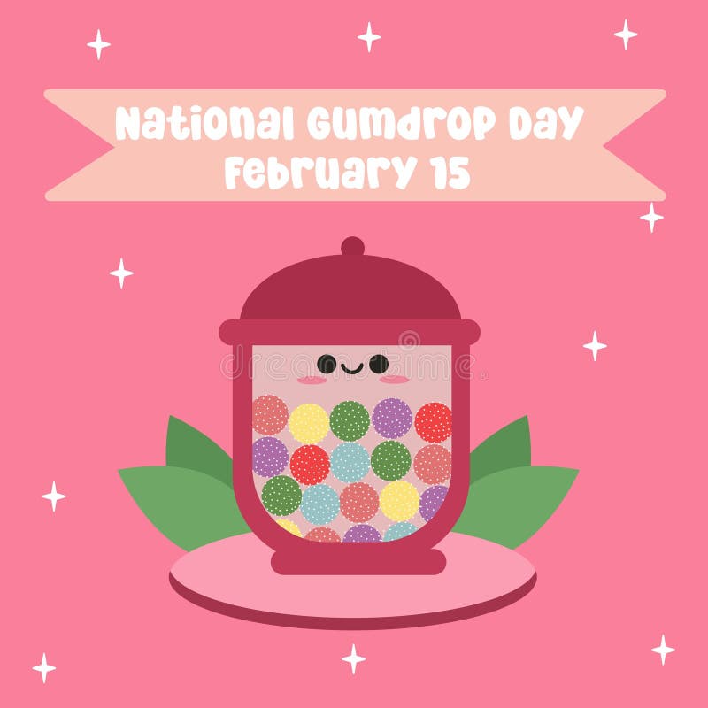 Ideal for National Gumdrop Day Celebrations, this Vector Graphic of the ...