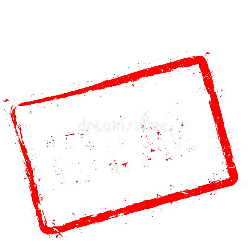 Ideal Red Rubber Stamp Isolated on White. Stock Vector - Illustration ...