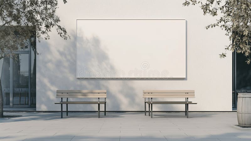 Ideal Space for Advertisement and Promotion: Empty Billboard on a ...