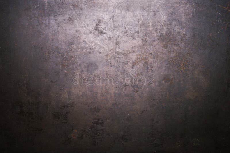 Dark Rusty Metal Background Texture or Backdrop Stock Image - Image of ...
