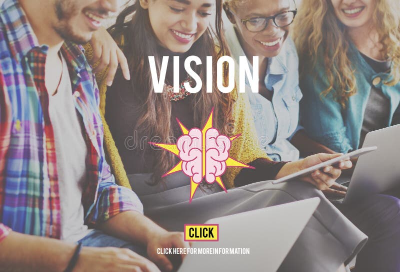 Ideas Brainstorming Vision Innovation Think Big Concept Stock Image ...