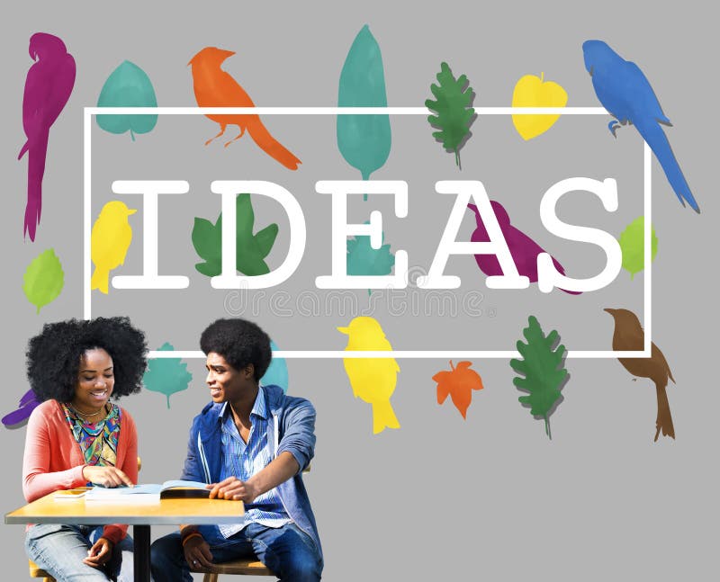 Ideas Create Creative Creativity Thoughts Concept Stock Photo - Image ...