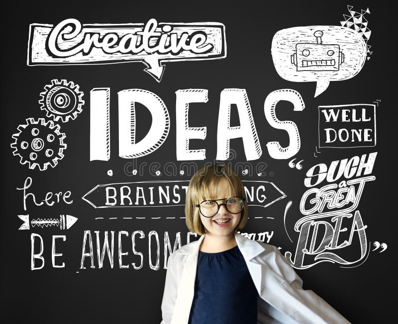 Ideas Create Planning Strategy Creative Concept Stock Illustration ...