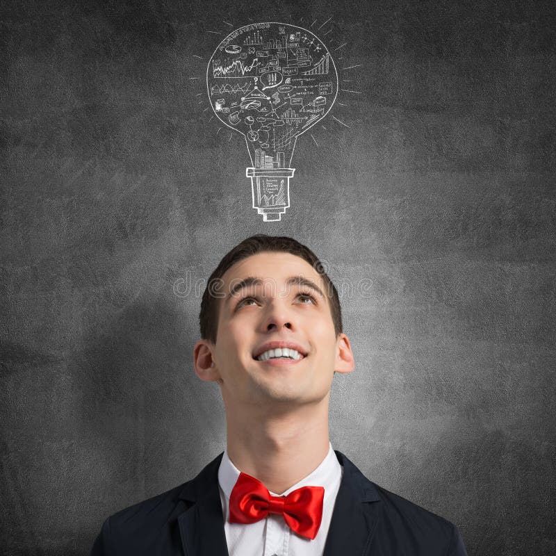 Ideas creativas en cabeza foto de archivo. Imagen de creativo - 64555542