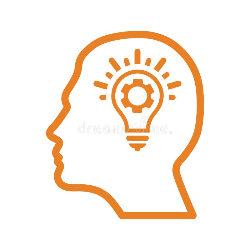 Ideas, Creative, Creativity, Design, Generate Icon. Orange Vector ...