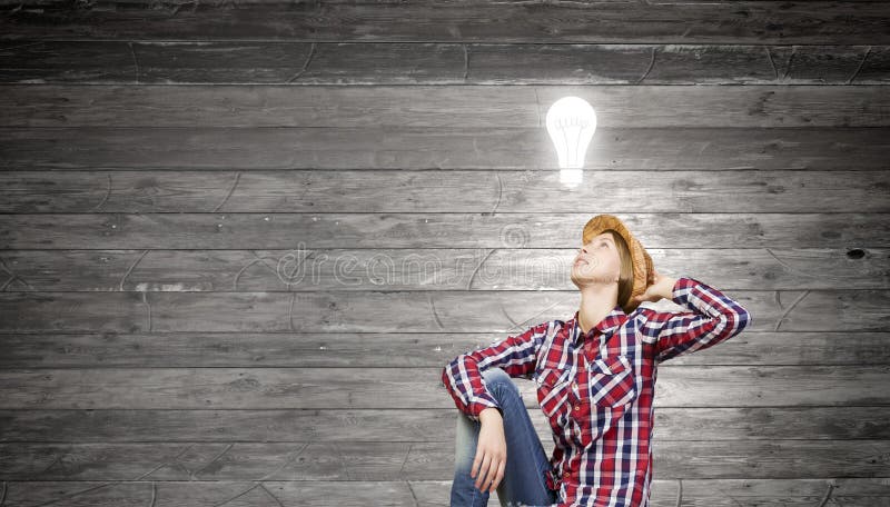 Ideas En Mi Cabeza Fotos de stock - Fotos libres de regalías de Dreamstime