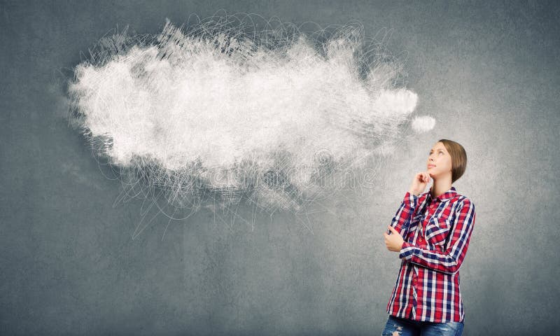 Ideas en mi cabeza imagen de archivo. Imagen de pensamiento - 48628027