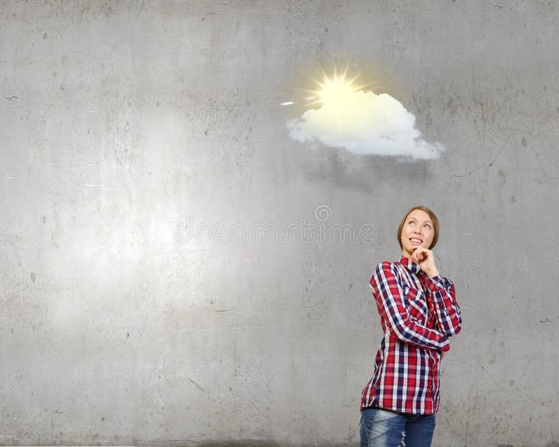 Ideas en mi cabeza imagen de archivo. Imagen de ocasional - 48654155