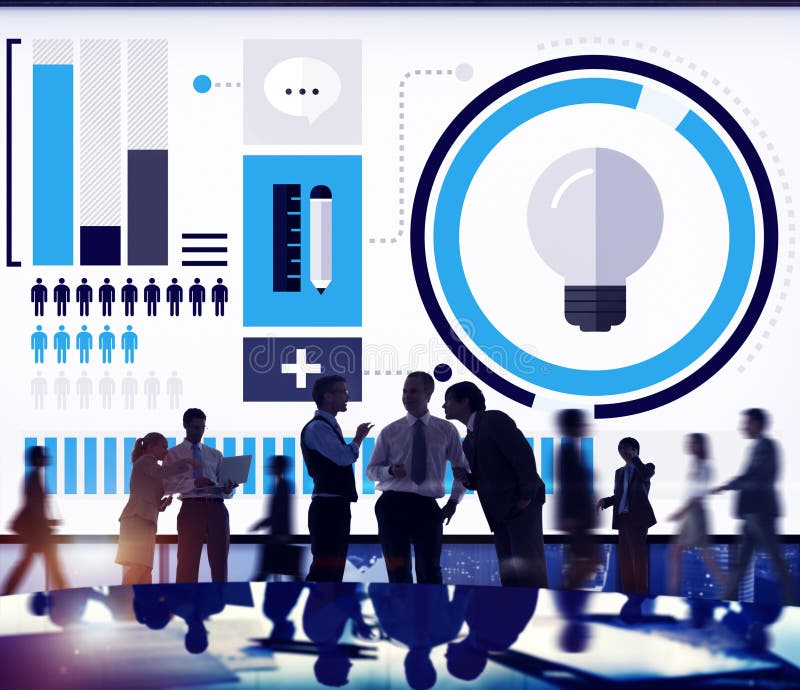 Ideas Innovation Creativity Knowledge Inspiration Vision Concept Stock ...